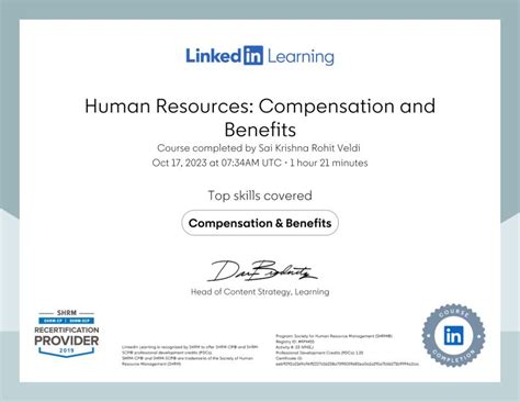 sai krishna rohit veldi on linkedin certificate of completion