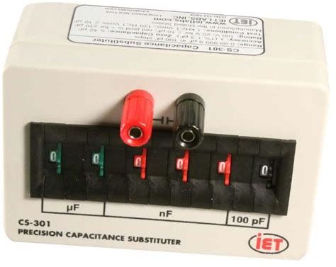 Capacitance Substitution Box 1 Accuracy Electronix Express