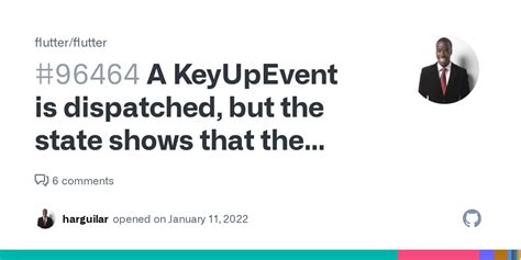 A Keyupevent Is Dispatched But The State Shows That The Physical Key