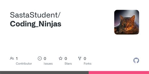 Github Sastastudentcodingninjas