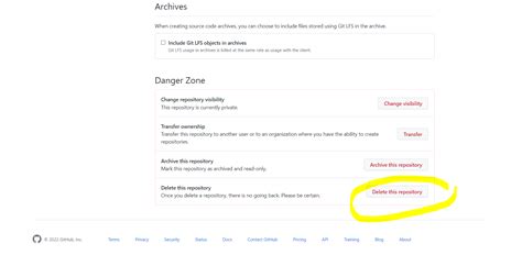 Git Apagar Um Determinado Repositório Do Github Stack Overflow Em