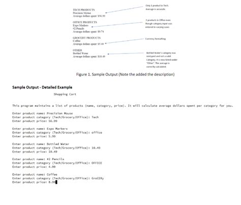 Solved Description The Program Simulates A Shopping Cart By