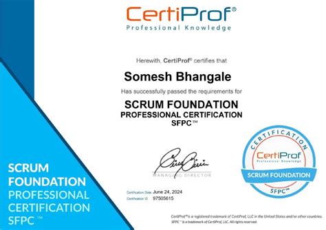 Somesh B On Linkedin Scrum Agile Certification Professionaldevelopment Certiprof