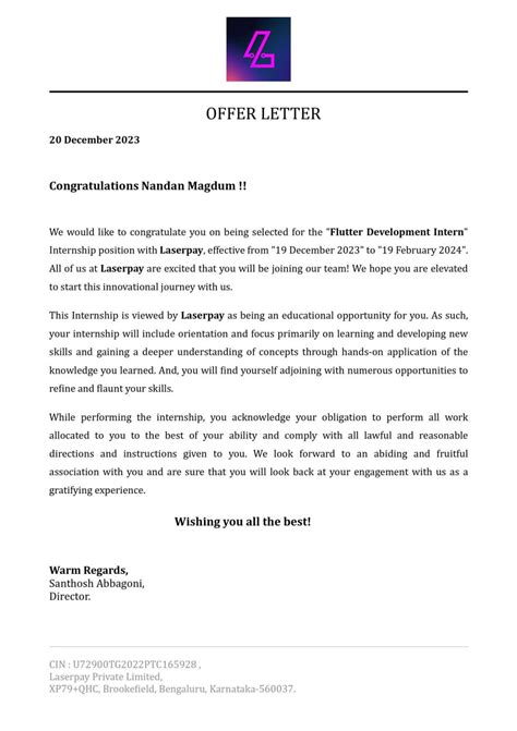 Nandan Magdum On Linkedin Flutter Internshipjoy 24 Comments