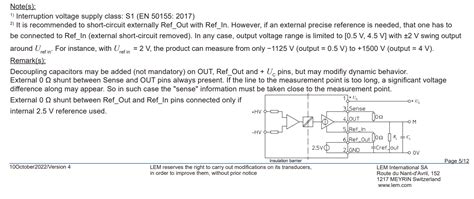 How To Use Dvc P LEM Voltage Sensor Reference Pin Sensors Arduino Forum