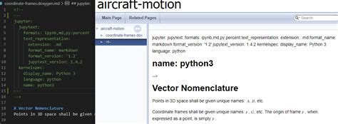 Sync With Doxygen Including Latex Equations · Issue 517 · Mwoutsjupytext · Github