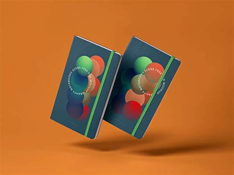 Notebook Mockup Psd Scene The Free Mockup