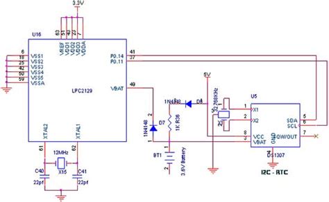 I C Rtc Interfacing With Lpc Arm Tyro Under Repository Circuits Next Gr