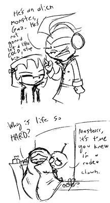 Invader Zim By Hideousblob On Tumblr Invader Zim Characters Invader Zim Invader Zim Dib