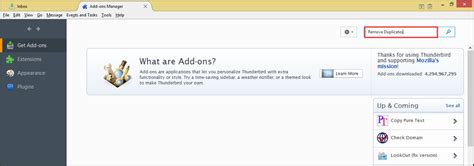 Remove Duplicate Messages Zimbra Using Thunderbird Moliwheel