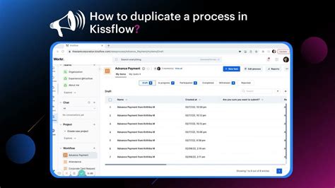 Product Tip How To Duplicate A Kissflow Process Tips And Tricks Kissflow Community