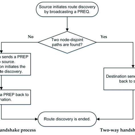 The Route Discovery Process Download Scientific Diagram