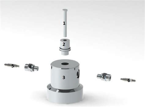 Expanded View For Dynamic Pressure Test Rig Download Scientific Diagram