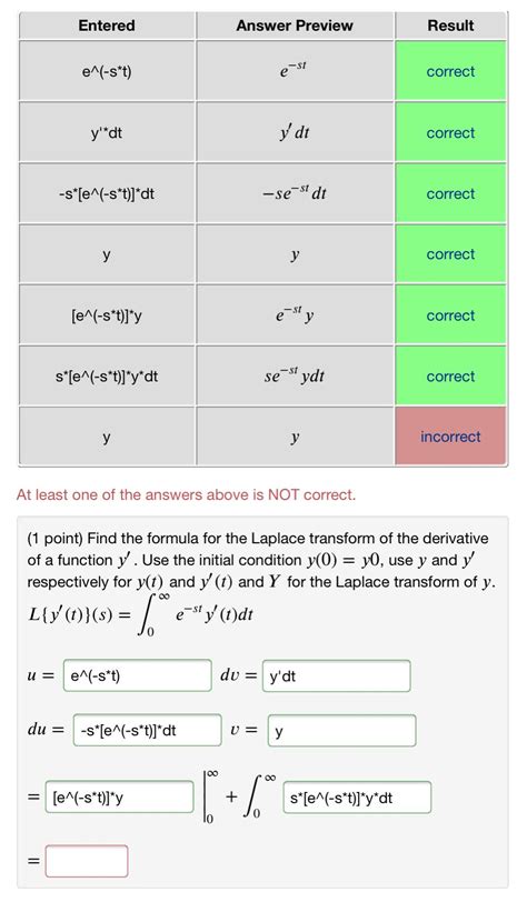 Solved Entered Answer Preview Result E S T Est Correct Chegg Com