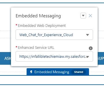 How To Setup Messaging For In App Web In Salesforce Experience Cloud Site InfallibleTechie
