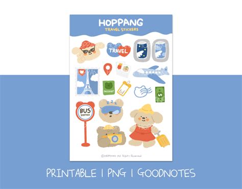 호빵 아이패드 굿노트 스티커 다꾸스티커 3탄 네이버 블로그