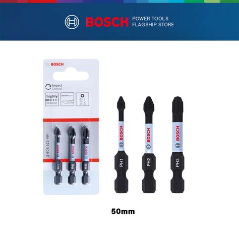 Bosch 3pcs Impact Control Power Bit Set 2608522491 Shopee Malaysia