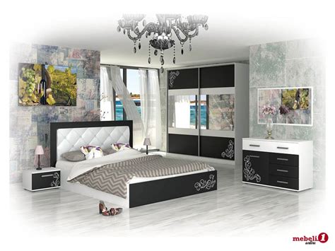 Мебели 1 Он лайн Магазин за мебели 😍 Спален комплект Велизара 😍 🛒На цена 978 лв 🌺 Спален