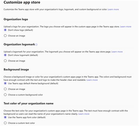 Teams Settings And Policies Reference Microsoft Teams Microsoft Learn