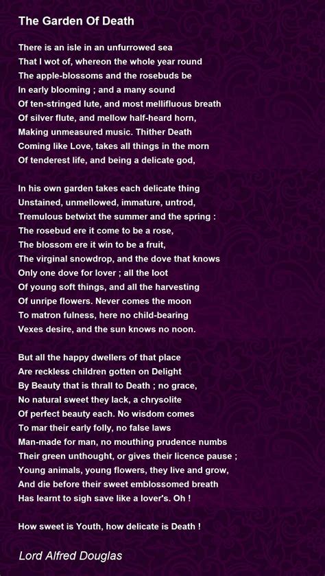 Lord Alfred Douglas Poems