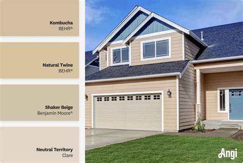 7 Beige Tan Exterior House Colors Angi