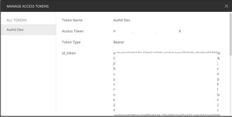 Copy Id Token From Manage Access Tokens 🙋 Help Postman Community