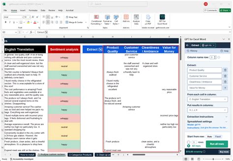 how to use ai in bulk in excel
