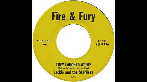 Jackie And The Starlites They Laughed At Me Youtube