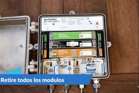 Actualización de Amplificador DBC 1200 a Nodo 1x1 Tecnous