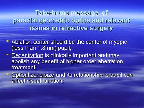 Refractive Optics Ppt