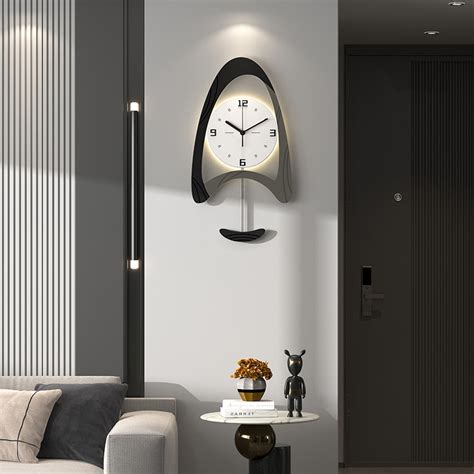 모던한 빛나는 벽시계 메커니즘 세련된 무음 무브먼트 Led 조명 다이얼 벽시계 손시계 방 장식용 Aliexpress