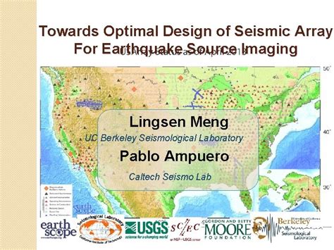 Towards Optimal Design Of Seismic Array For Earthquake