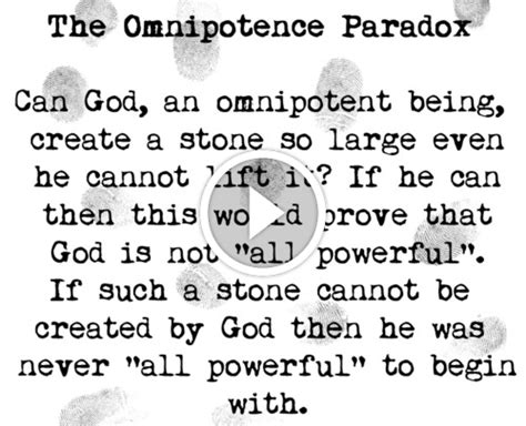 The Omnipotence Paradox What It Says About God You Should Know Example Ng