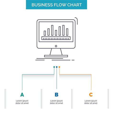 Analytics Processing Dashboard Data Stats Business Flow Chart