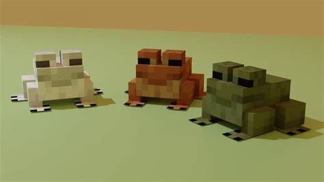 Frogs In Minecraft 119 Wild Update