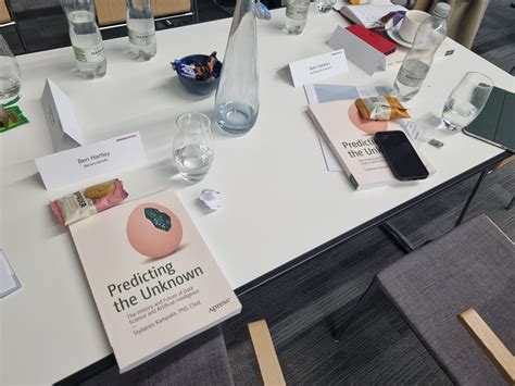 Live Book Presentation Predicting The Unknown Tesseract Academy