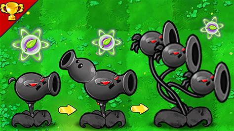 Plants Vs Zombies Doom Peashooter Team Use Plant Food P2 Youtube