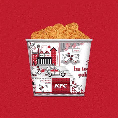 Kfc Illustration Work Mockup On Behance