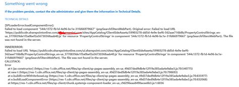 Pnp 423 Search Webparts Are Not Working All Of A Suddenly · Issue