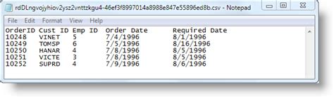 Export To Csv File Logi Analytics