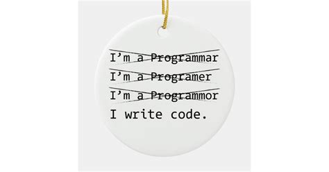 Funny Programmer Christmas Ornament Uk