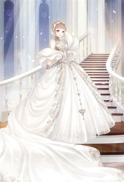 Девушка В Белом Платье Аниме 69 фото