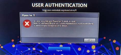参考译文 Pspice For Ti：pspice For Ti 安装错误 仿真、硬件和系统设计工具（参考译文帖）read Only 仿真、硬件和系统设计工具（参考译文帖