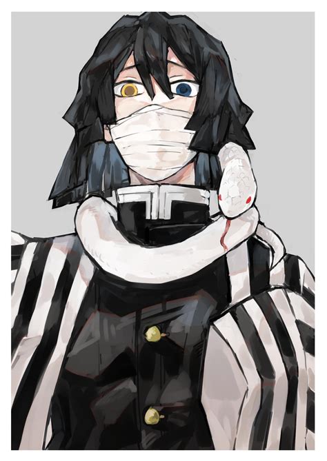Iguro Obanai Kimetsu No Yaiba Page Of Zerochan Anime Image Board