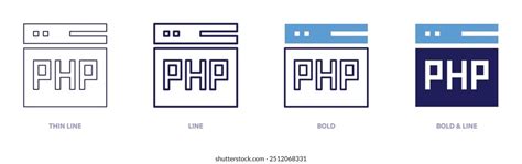 Php Icon Photos Images And Pictures Shutterstock