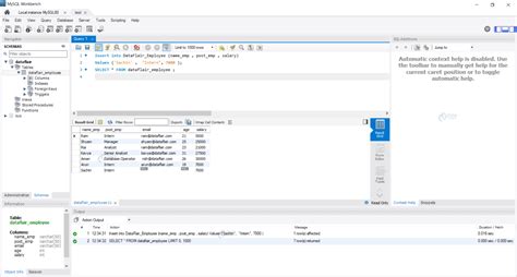 Sql Query Insert Select Update And Delete Dataflair