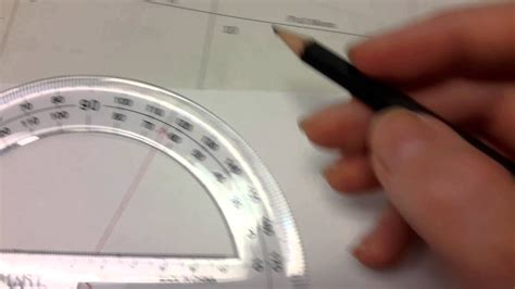 How To Use A Protractor Youtube
