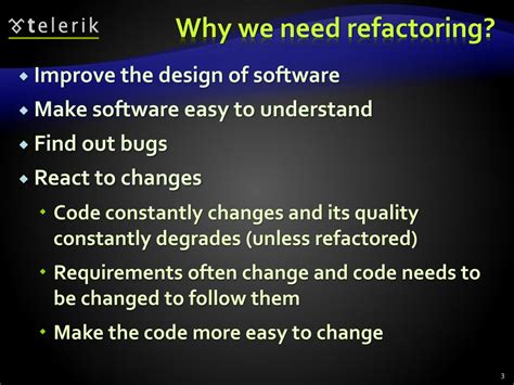 Ppt Refactoring Improving The Quality Of Existing Code Powerpoint Presentation Id3061777