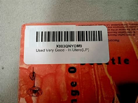 Nirvana In Utero Dvdcd Multi Color Dutch Goat