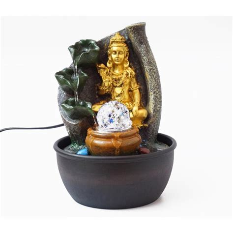 Статуэтка водопад настольный из полистоуна подарок — цена 1350 грн в каталоге Статуэтки Купить